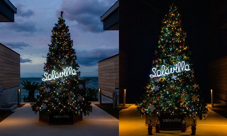 オーシャンフロント貸別荘リゾート【SolaVilla(そらヴィラ)海テラス南あわじ】絶景テラスに掘りごたつ設置！冬限定メニュー＆クリスマスツリーも登場！ by 車選びドットコム